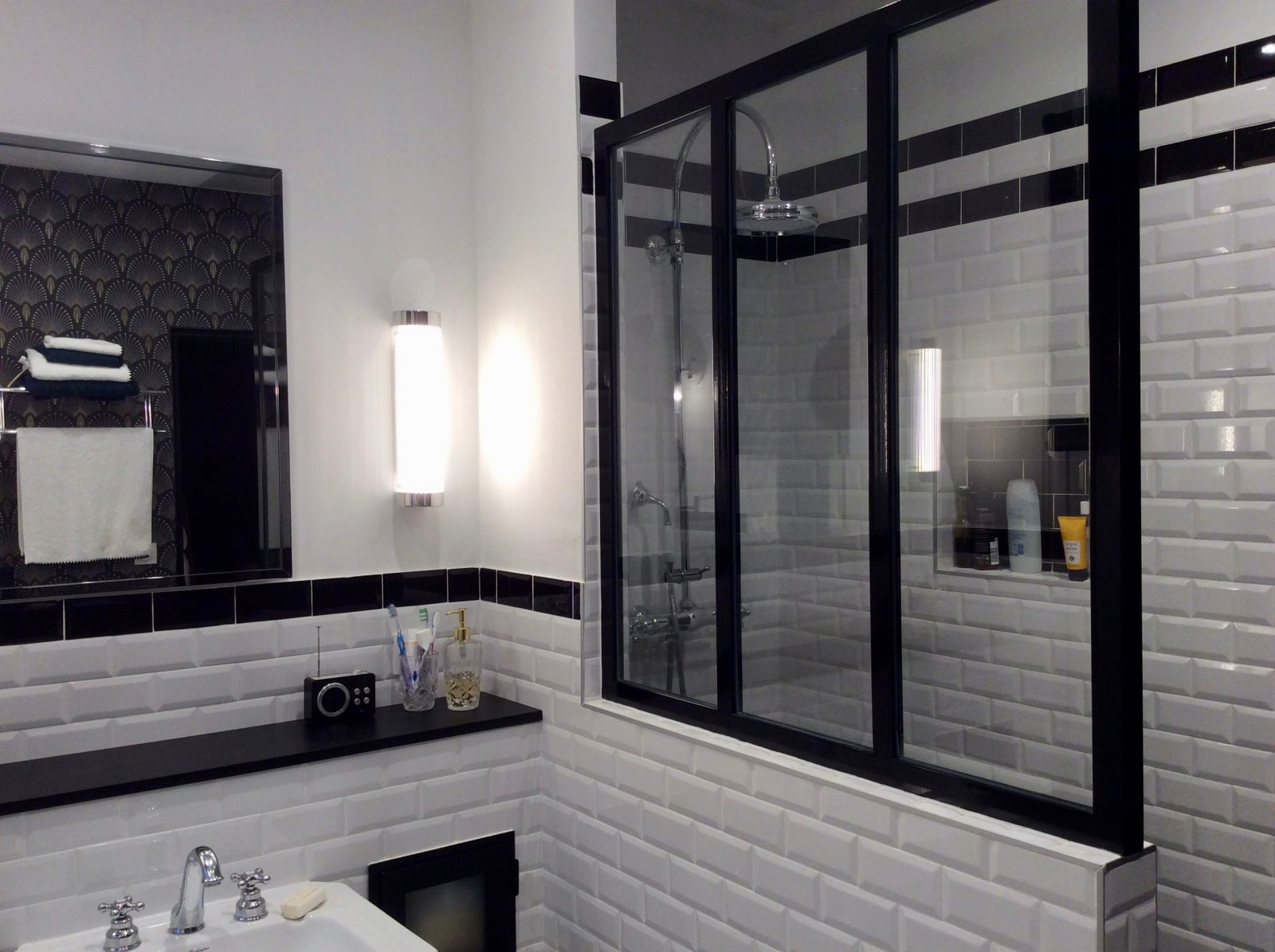 Salle de bain Art Déco - Véronique Sakiz